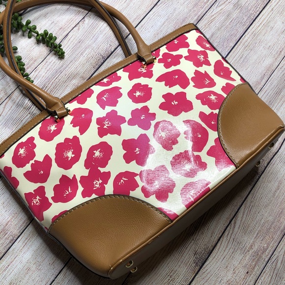 Anne Klein | Bags | Anne Klein Two Handbags Totes Gold Metallic Floral ...